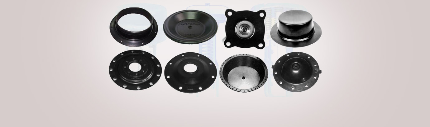 PTFE Lined Rubber Parts | PTFE Coated Rubber Diaphragms | Teflon Diaphragms